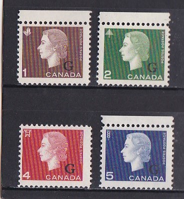 44 カナダ ＜ 1963 SC#O46-49 加刷公用 G / エリザベス2世 4種完 ＞(ヨーロッパ)｜売買されたオークション情報 ...