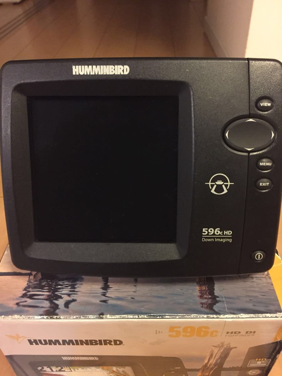 ハミンバード 596c 魚探 振動子 架台 セット 魚群探知機 ダウンスキャン HD DI FISH FINDER HUMMINBIRD ...