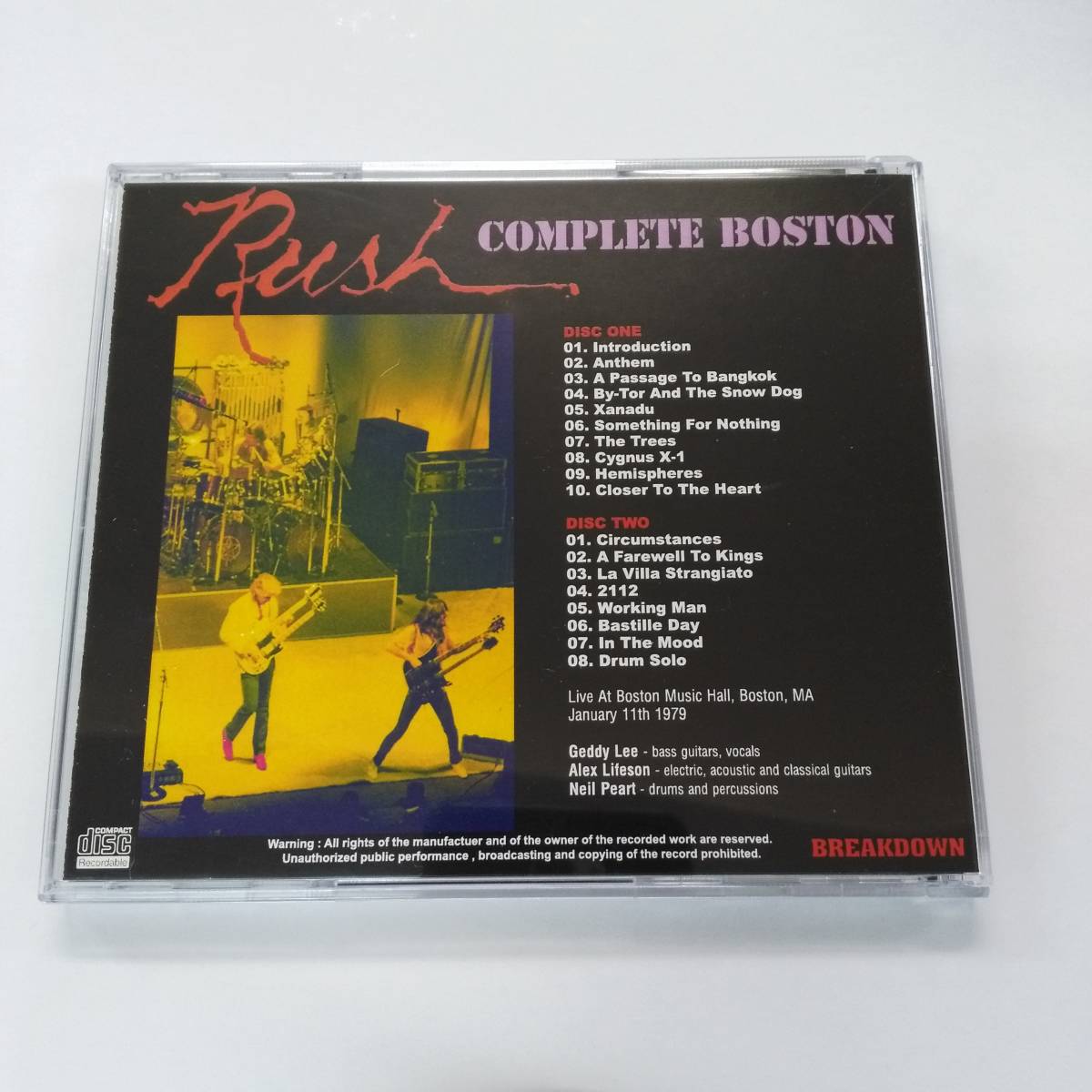 RUSH ラッシュ - COMPLETE BOSTON 1979 2CD(RUSH)｜売買されたオークション情報、yahooの商品情報をアーカイブ公開 - オークファン（aucfan.com）