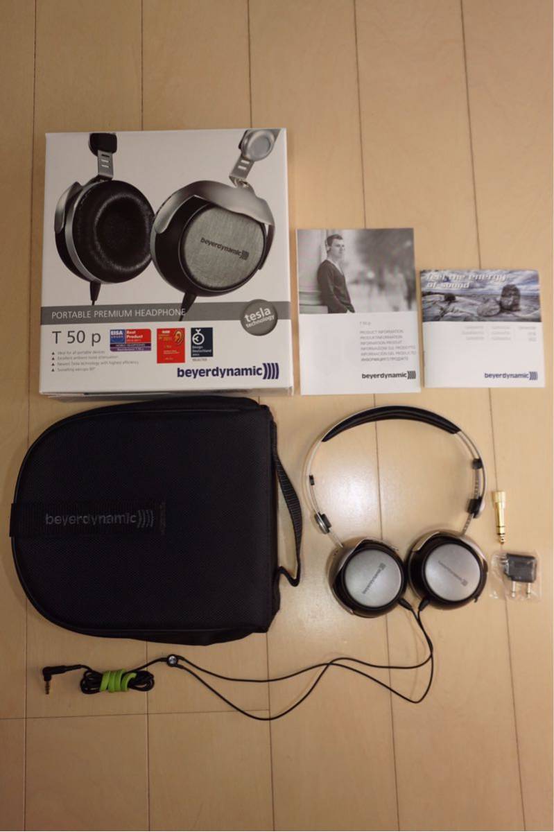 訳あり beyerdynamic T50p ポータブル プレミアム ヘッドホン ベイヤーダイナミック ヘッドフォン イヤホン イヤフォン ...