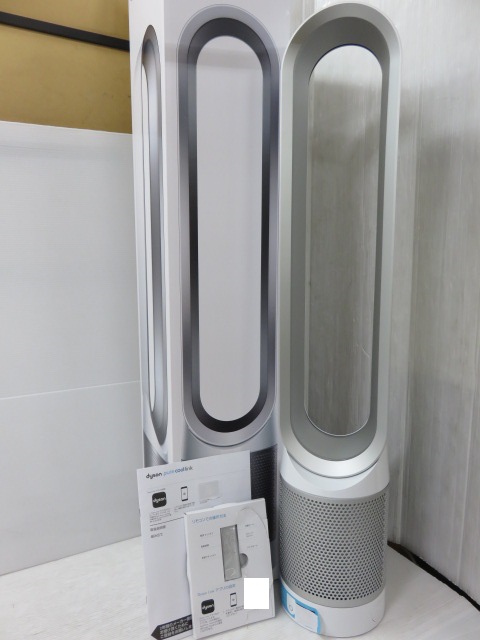 055-106 dyson ダイソン 空気清浄機能付タワーファン pure cool link TP02WS ホワイト/シルバー(扇風機 ...