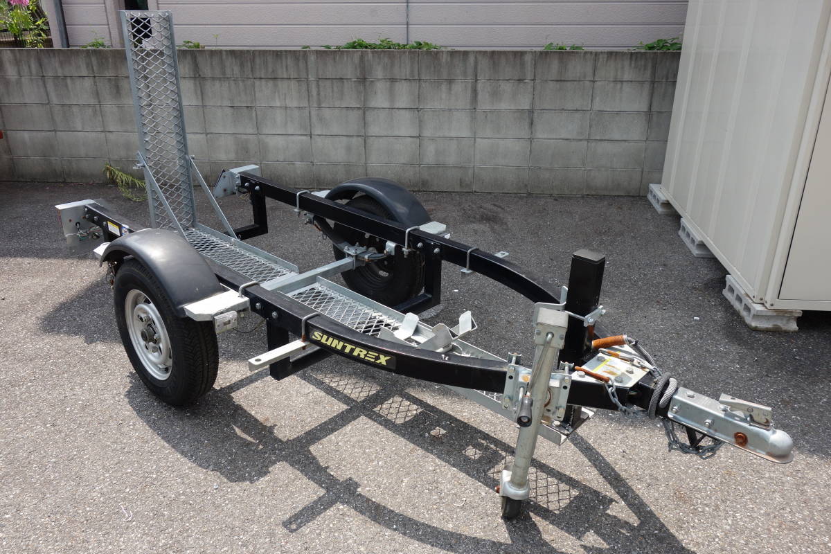 Y07261 SUNTREX サントレックス バイクトレーラー TR-BD 一時抹消済(オートバイ車体)｜売買されたオークション情報、yahooの商品情報をアーカイブ公開 - オークファン ...