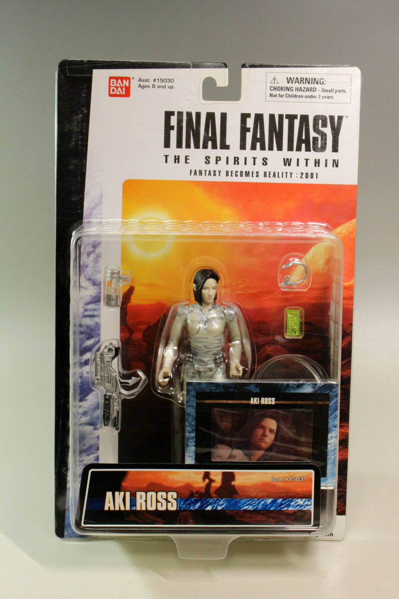 BANDAI バンダイ FINAL FANTASY THE SPIRITS WITHIN AKI ROSS ファイナルファンタジー アキ ロス ...
