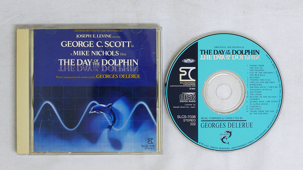 OST GEORGES DELERUE /THE DAY OF THE DOLPHIN/SOUNDTRACK LISTENERS ...