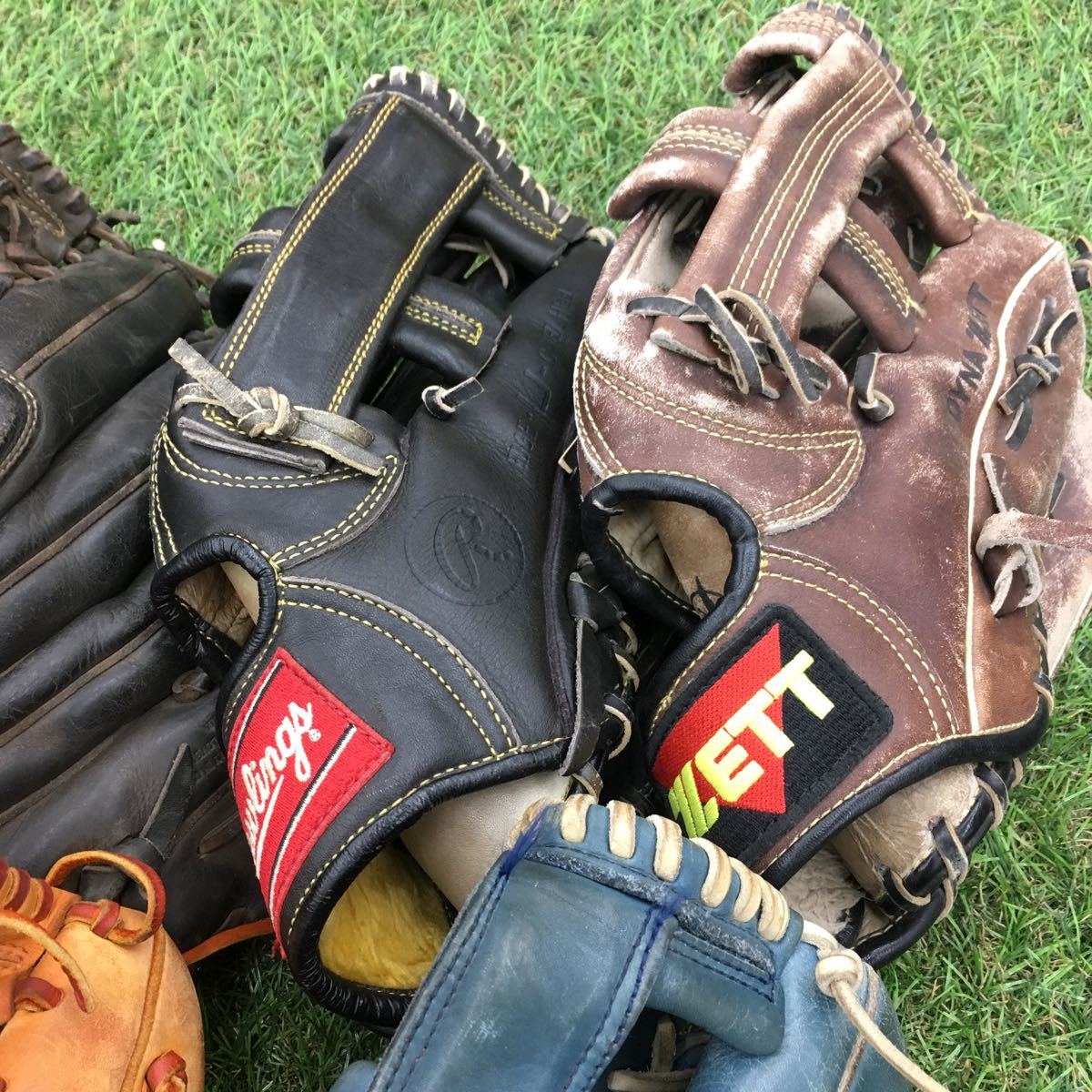 d912 ミズノ ゼット ローリングス 野球 硬式 軟式 ソフトボール グローブ ブランドいろいろ まとめ 11個(オールラウンド)｜売買されたオークション情報、yahooの商品情報を ...