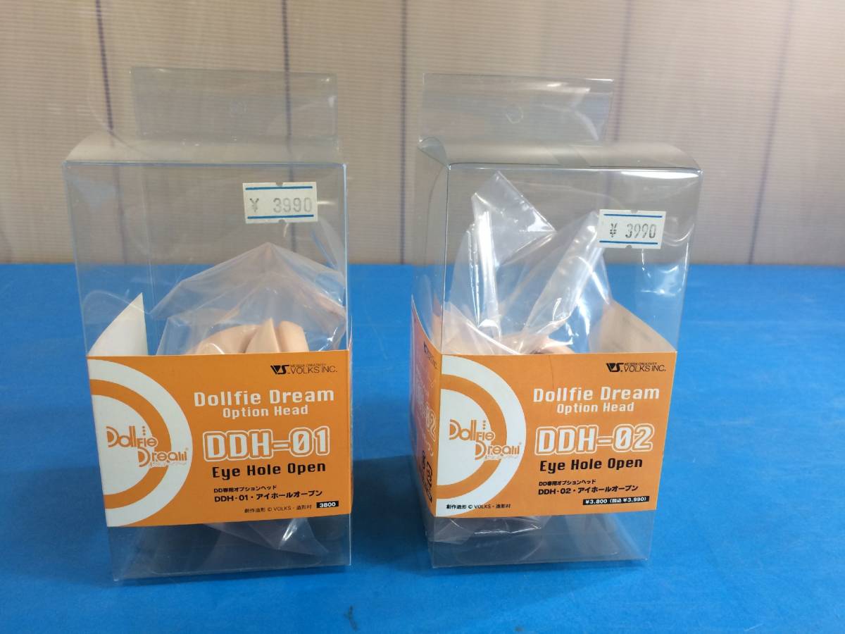 CK VOLKS ボークス ドルフィードリーム 専用オプション ヘッド DDH-01 ＆ DDH-02(パーツ)｜売買されたオークション情報 ...
