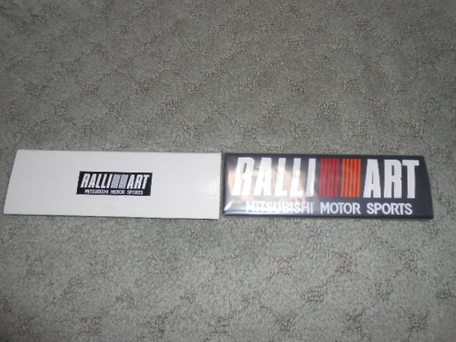 正規品 ラリーアート エンブレム 品 RALLIART ランサー ランエボ CT9A CT9W コルト アウトランダー 三菱自動車(三菱 ...
