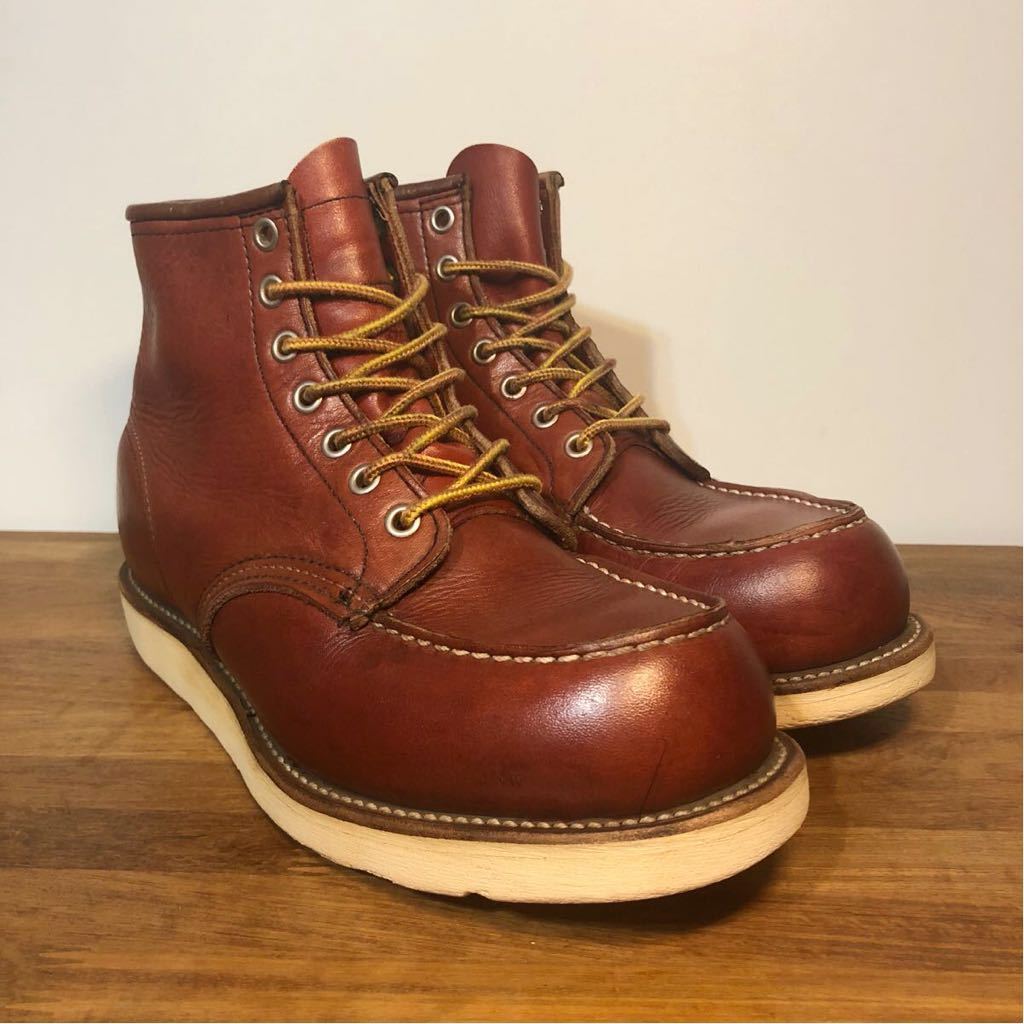 レッドウィング 四角犬タグ 8875 US7 Eワイズ ビンテージ REDWING アイリッシュセッター オロラセット 赤茶 検索 875 8179 半円犬タグ(7インチ)｜売買された ...