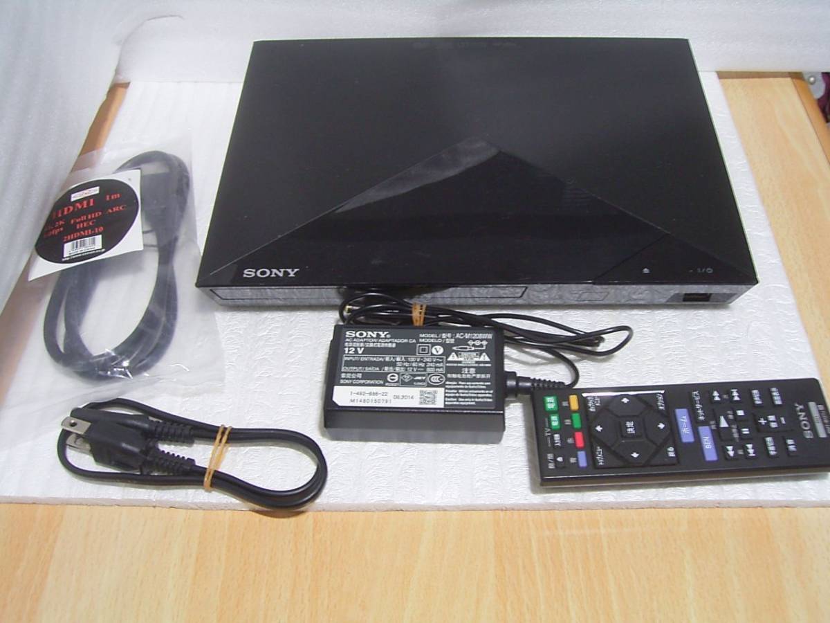 SONY BDP-S1200 ブルーレイディスク DVDプレーヤーHDMIケーブル付き(ブルーレイプレーヤー)｜売買されたオークション情報 ...