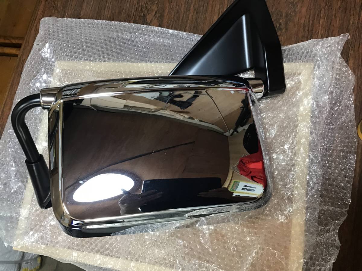 TOYOTA トヨタ 純正部品 ミラー ASSY RH ハイエース/レジアスエース 品番87910-26360 大型ミラー メッキ 即納(その ...