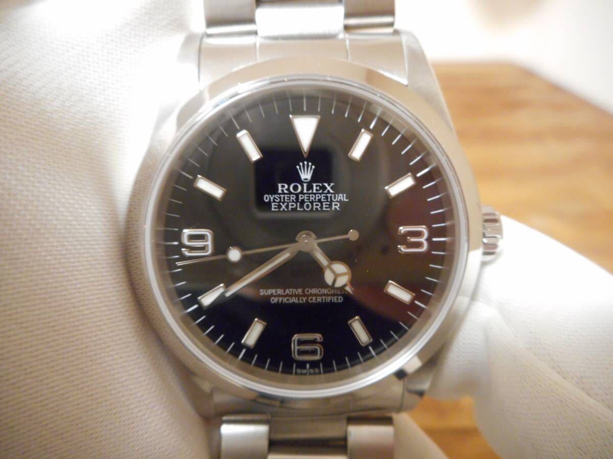 1円 ROLEX ロレックス エクスプローラーⅠ Ref.14270 U番 日ロレOH見積り付き 確実本物 詳細画像多数(本体)｜売買されたオークション情報、yahooの商品情報をアーカイブ ...