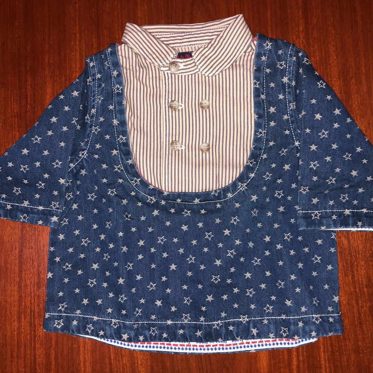 DADDY OH DADDY ダディオダディ チュニック シャツ 90㎝ デニム地 タグ付き(90（85～94cm）)｜売買されたオークション情報、yahooの商品情報をアーカイブ公開 ...