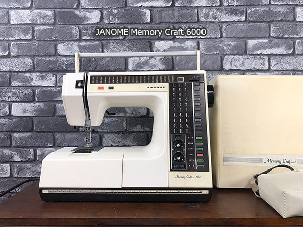 ライト点灯確認済 JANOME ジャノメ ミシン Memory Craft メモリークラフト MODEL 6000 札幌 ξ(ジャノメ)｜売買されたオークション情報、yahooの商品情報を ...