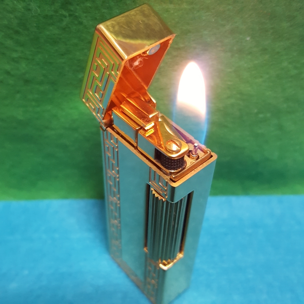 ダンヒルライター D329 オーバーホール ゴールド／中華模様／レストア(ダンヒル)｜売買されたオークション情報、yahooの商品情報をアーカイブ公開 - オークファン（aucfan.com）