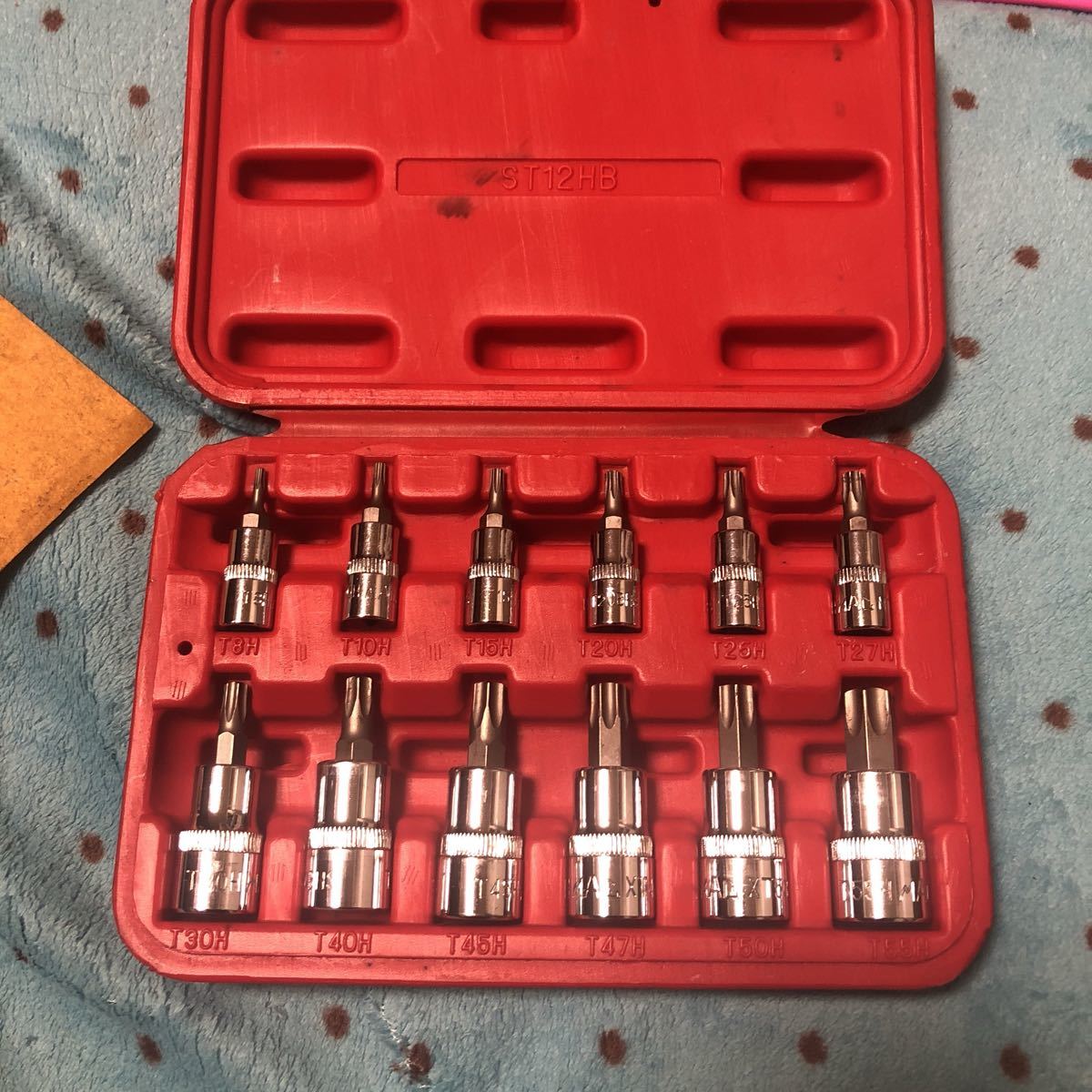 MAC TOOLS マックツールズ トルクス プラスドライバーセット 12Pc. | STP12B(トルクスレンチ)｜売買されたオークション情報、yahooの商品情報をアーカイブ公開 ...