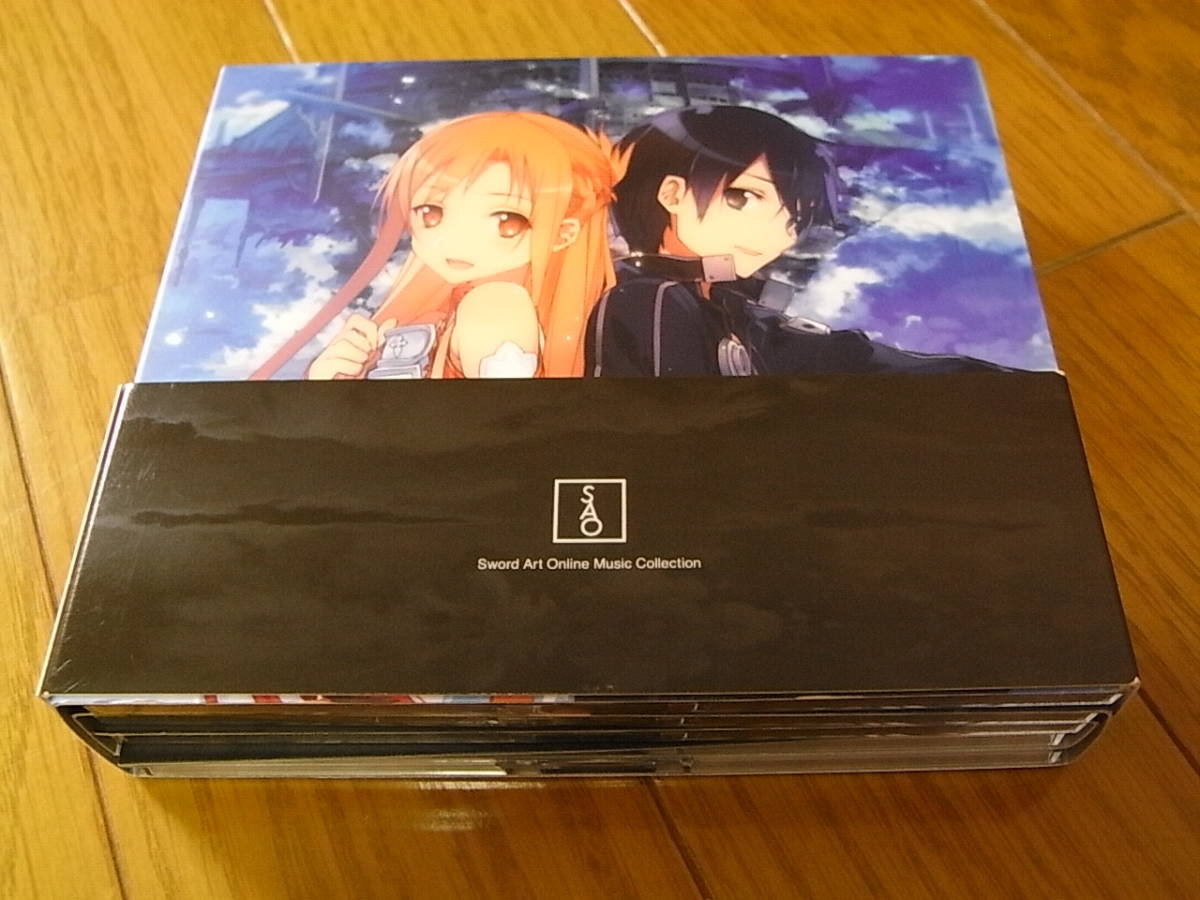 ソードアート オンライン ミュージックコレクション 初回生産限定盤 CD+Blu-ray Limited Edition 開封済/FictionJunction/Aniplex(アニメソング ...