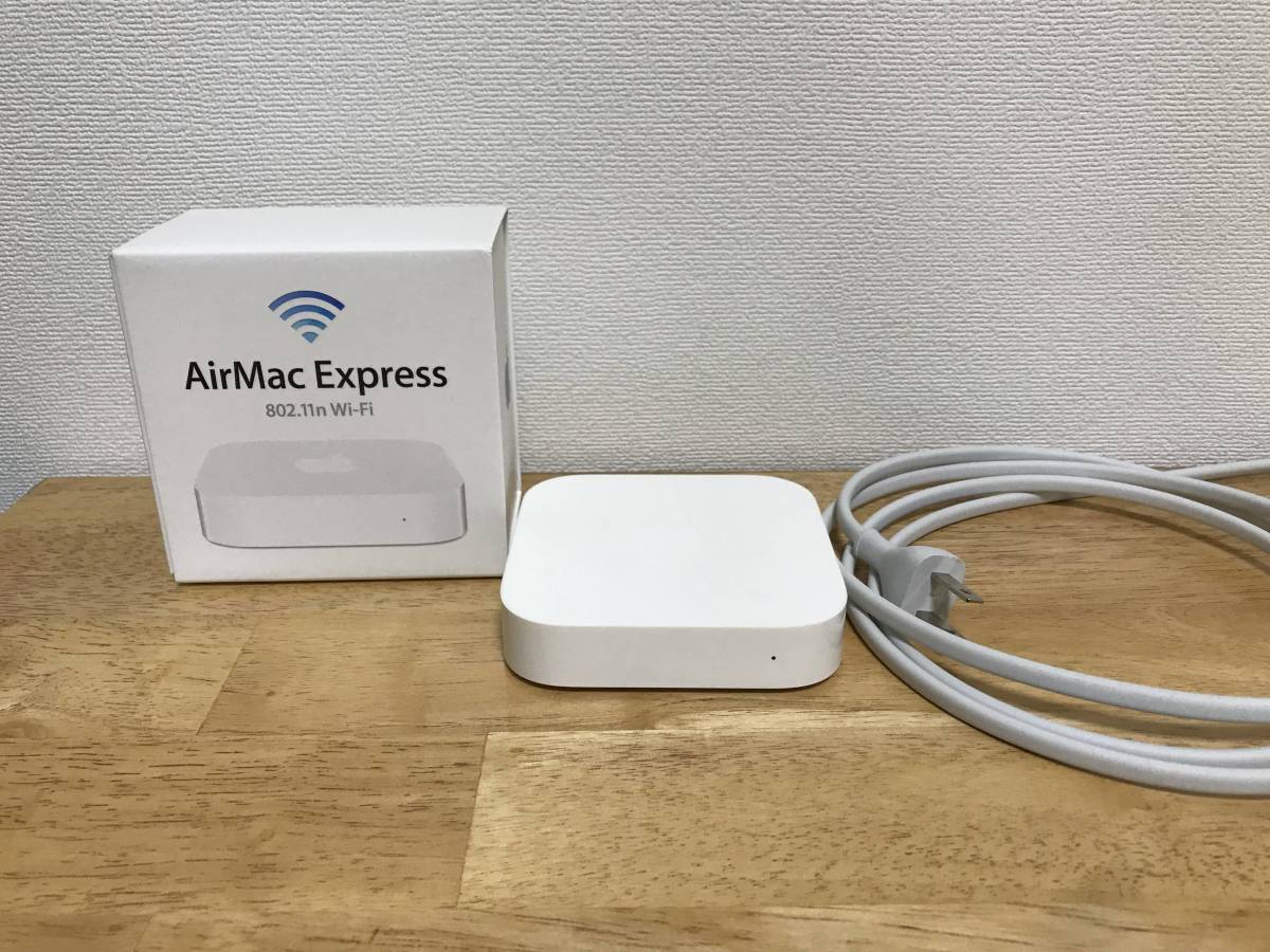 Apple/アップル AirMac Express 802.11n Wi-Fi 第 2 世代 MC414J/A(無線LAN)｜売買されたオークション情報、yahooの商品情報をアーカイブ公開 ...