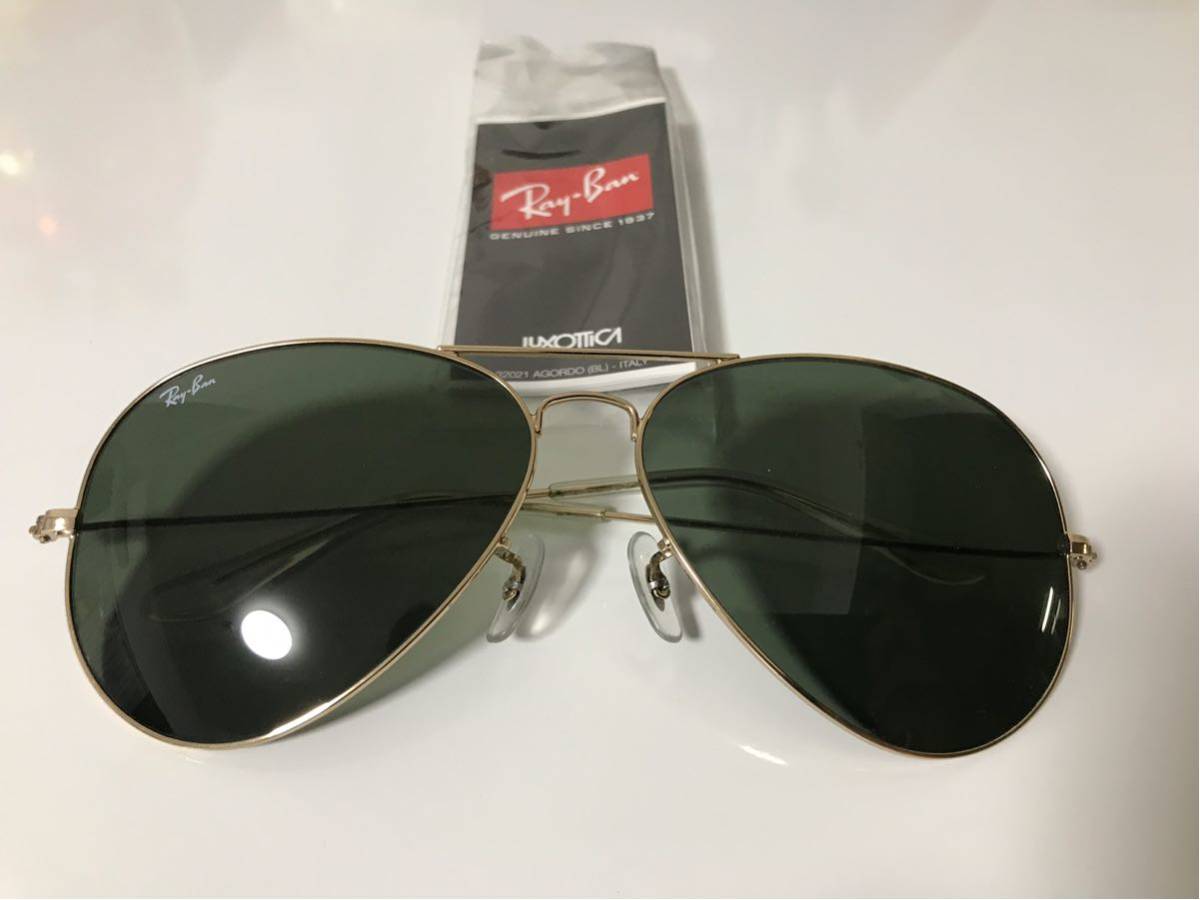 RAYBAN サングラス(アビエーター)｜売買されたオークション情報、yahooの商品情報をアーカイブ公開 - オークファン（aucfan.com）
