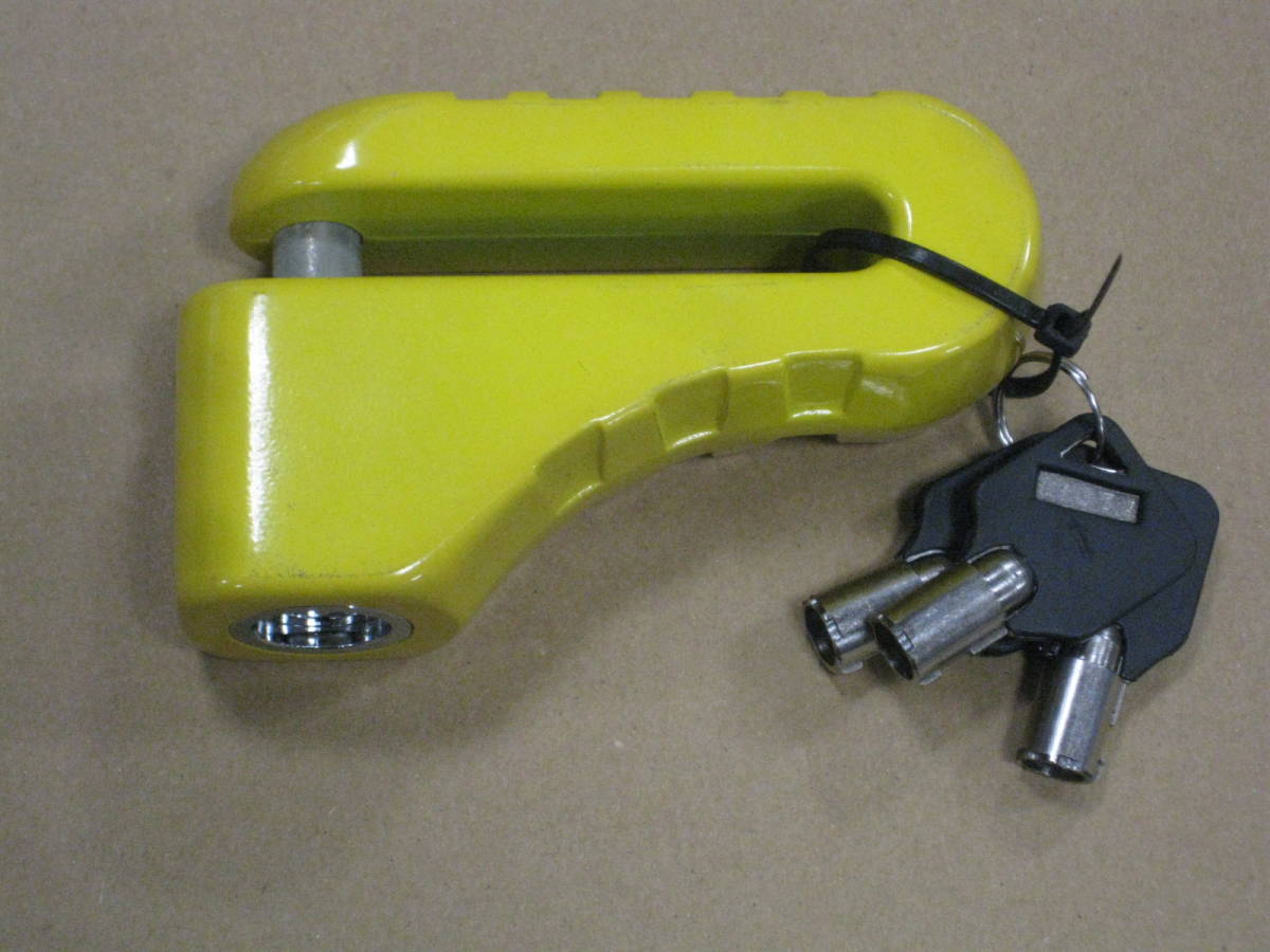 ディスクロック イエロー/パイプ径 11mm /パイプスライド幅 9.5mm /SHLOCK/輸入品/台湾製(ディスクロック)｜売買された ...