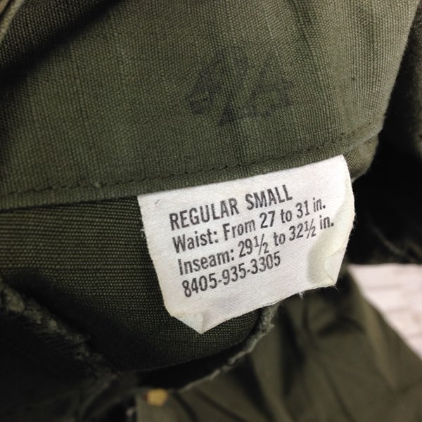 米軍放出品 DSA100-68-C-2427 ジャングルファティーグ パンツ カーゴパンツ ボトムス カーキ size/ S(Sサイズ)｜売買されたオークション情報、yahooの商品情報を ...