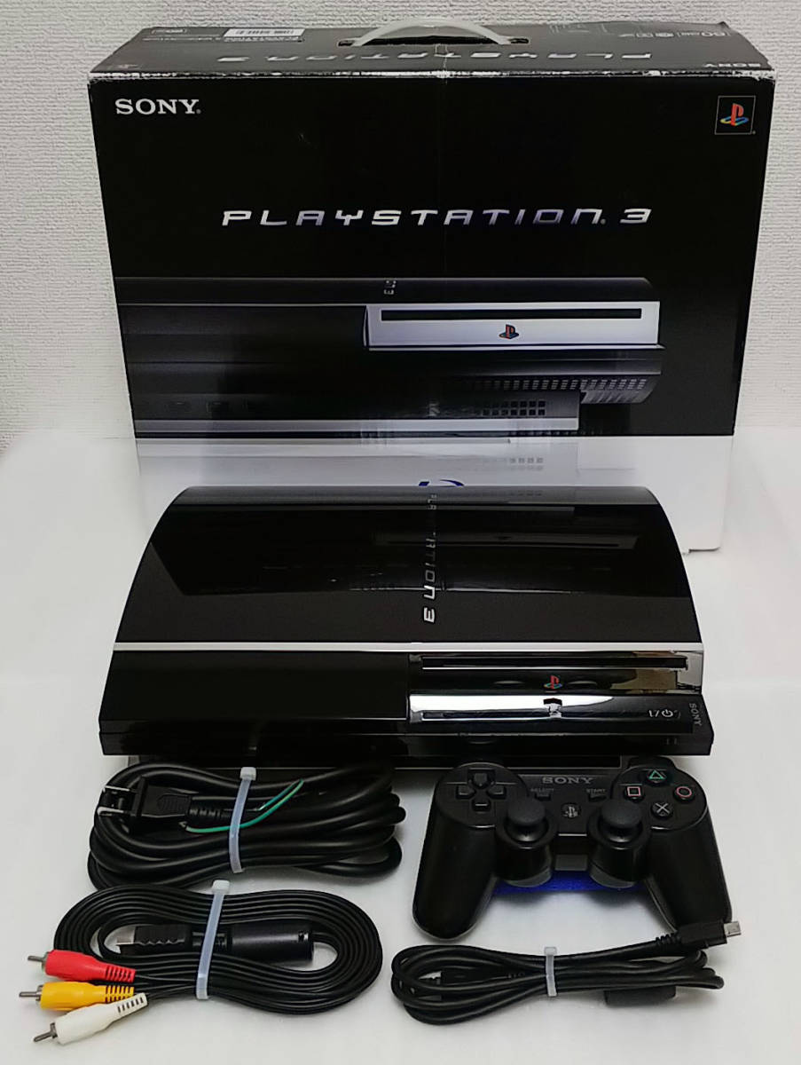 PS3 プレステ 本体 初期型 CECHA 60GB CFW 4.82 外箱有 品51(PS3本体)｜売買されたオークション情報、yahooの商品情報をアーカイブ公開 - オークファン ...