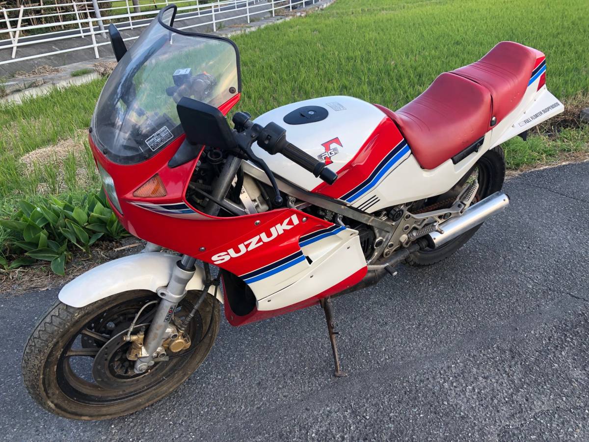 静岡発 ガンマ250 書類有り 初期型 GR250 GJ21A ウルフ(スズキ)｜売買されたオークション情報、yahooの商品情報をアーカイブ ...