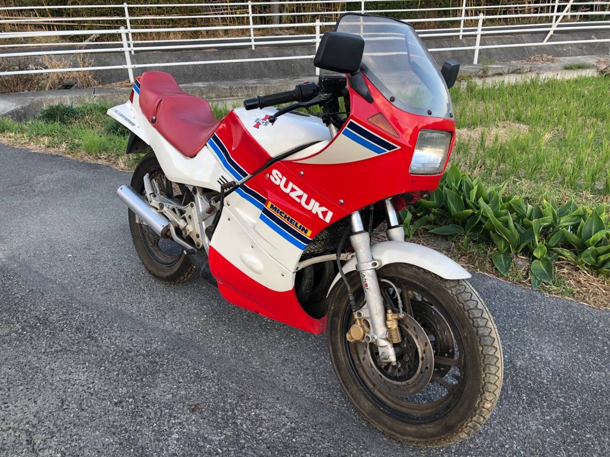 静岡発 ガンマ250 書類有り 初期型 GR250 GJ21A ウルフ(スズキ)｜売買されたオークション情報、yahooの商品情報をアーカイブ ...
