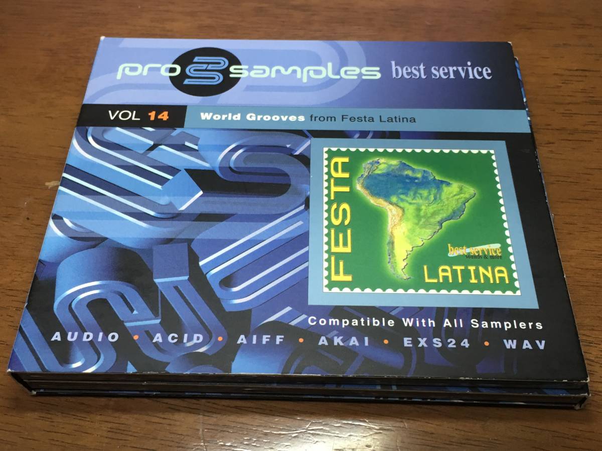 絶版 サンプリングCD EASTWEST PRO SAMPLES VOL14 World Groove from Festa Latina ...