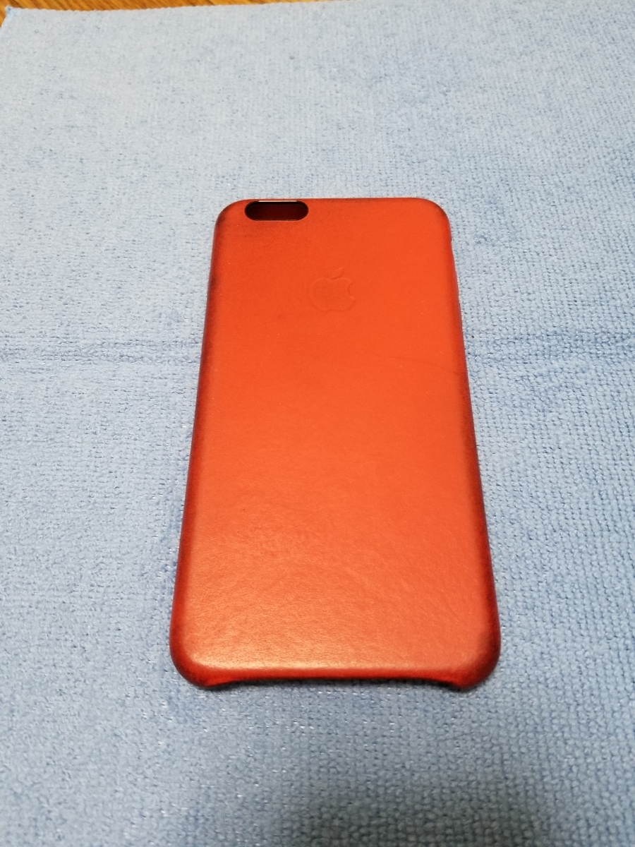 iPhone 6Plus 6sPlus 純正 レザーケース PRODUCT RED(iPhone 6 Plus/6s Plus用)｜売買されたオークション情報、yahooの商品情報をアーカイブ ...