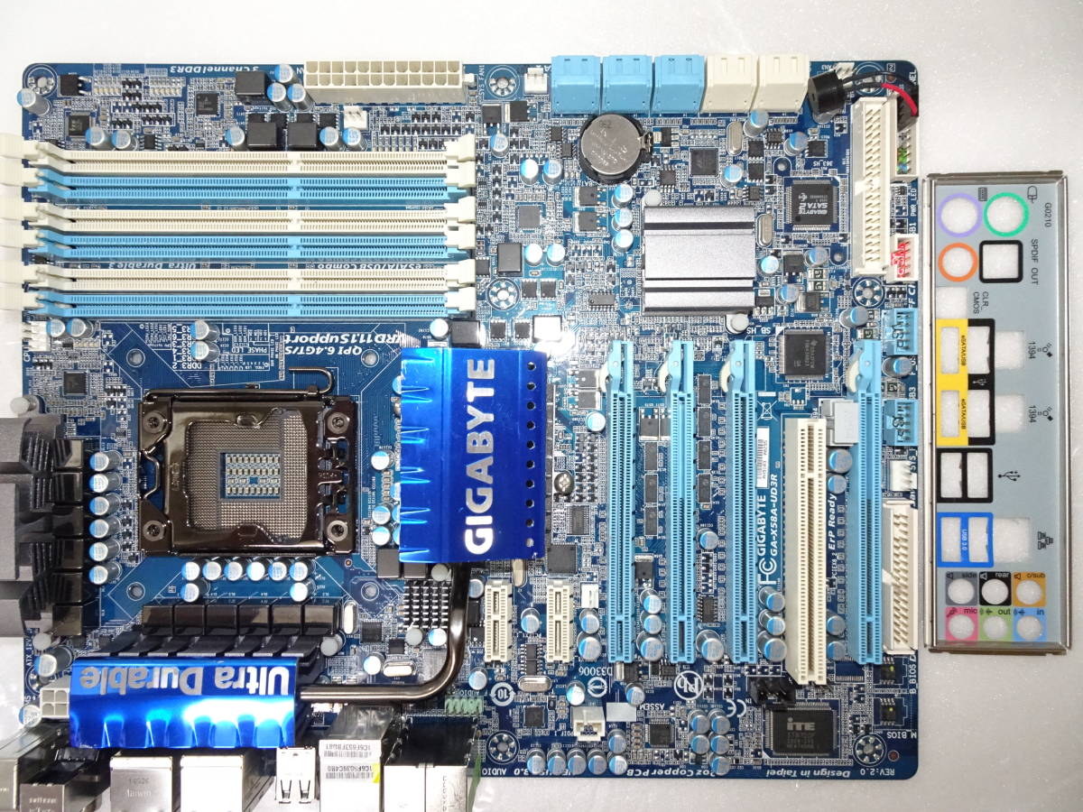 極 GIGABYTE ハイエンド マザーボード GA-X58A-UD3R rev. 2.0 LGA1366 BIOS 動作検証済(GIGA-BYTE)｜売買されたオークション情報、yahooの ...