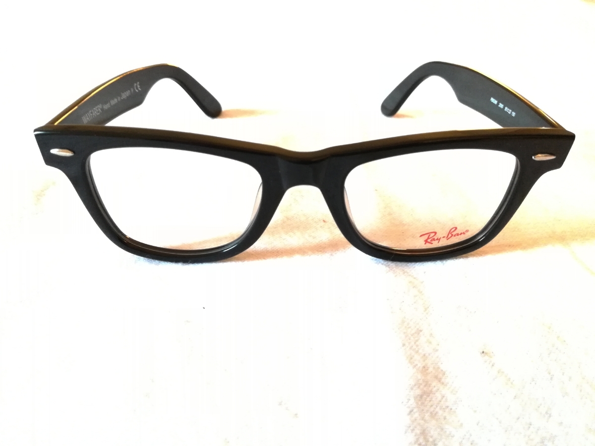Ray-Ban RB2566 2000 WAYFARER 50 22 150 レイバン ウェイファーラー 黒縁 眼鏡フレーム(ウェイファーラー ...