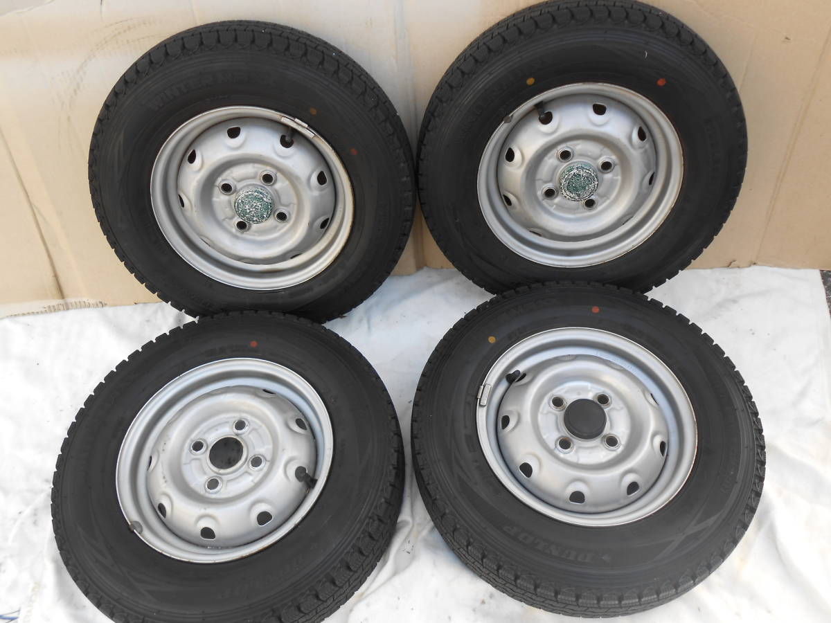 DUNLOP WINTER MAXX 145R12 6PR ホイル付き(中古品)｜売買されたオークション情報、yahooの商品情報をアーカイブ ...