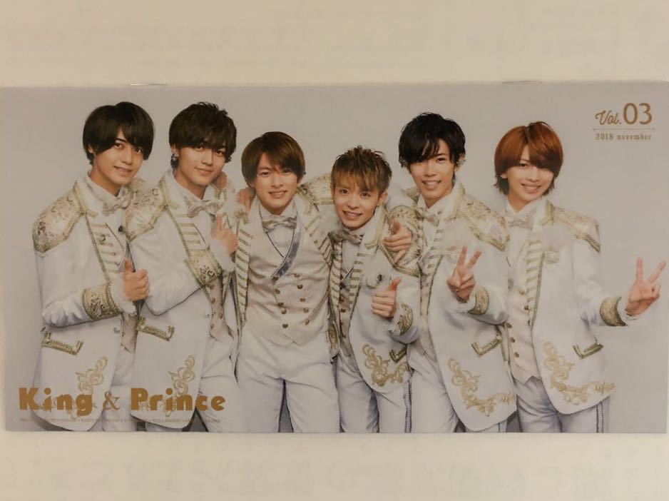 King&Prince 会報 Vol.03 キンプリ(その他)｜売買されたオークション情報、yahooの商品情報をアーカイブ公開 - オークファン（aucfan.com）