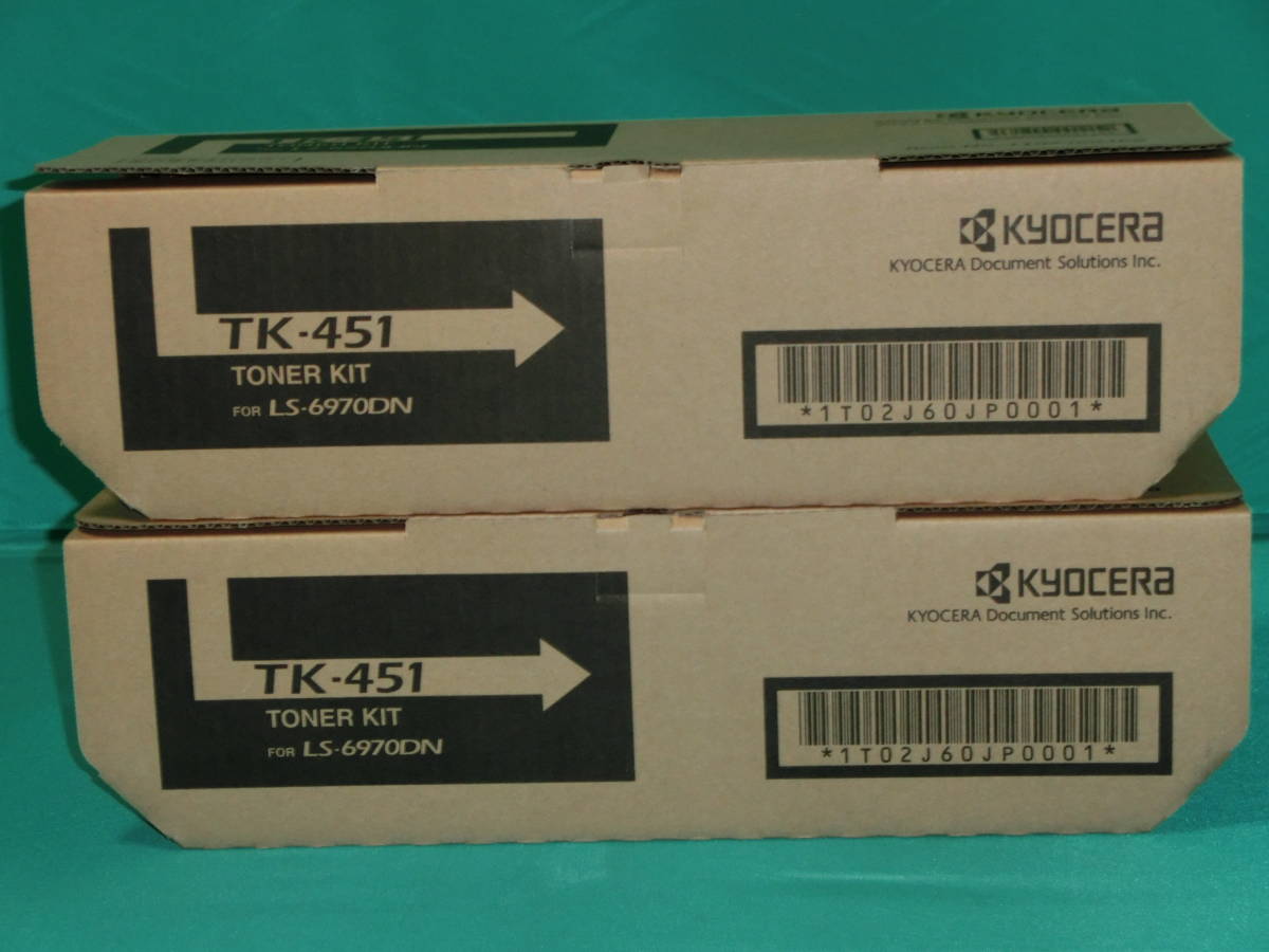 TK-451 2個セット 京セラ KYOCERA 純正 LS-6970DN(その他)｜売買されたオークション情報、yahooの商品情報をアーカイブ公開 - オークファン（aucfan.com）