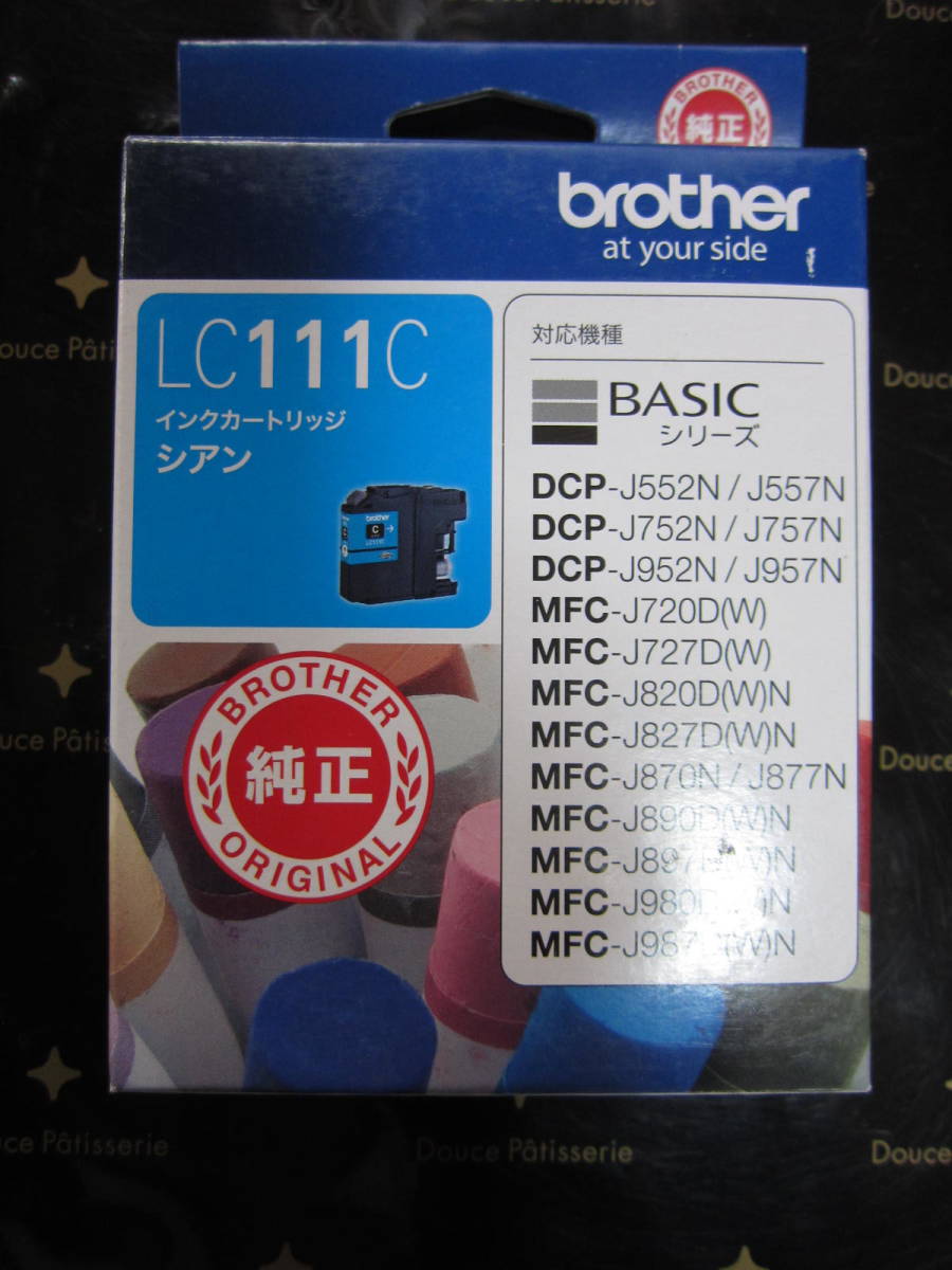 Brother ブラザー純正 インクカートリッジ LC111C シアン 有効期限2018.12(ブラザー)｜売買されたオークション情報、yahooの商品情報をアーカイブ公開 - オークファン ...