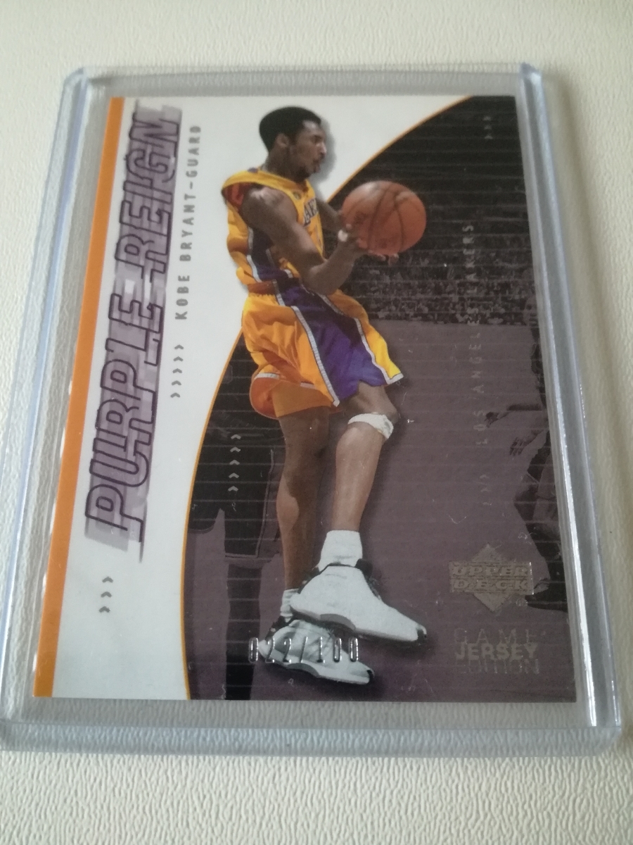 NBA KOBE BRYANT パラレル #/100 00-01 Upper Deck Silver #440 コービー ブライアント(バスケットボール)｜売買されたオークション情報 ...