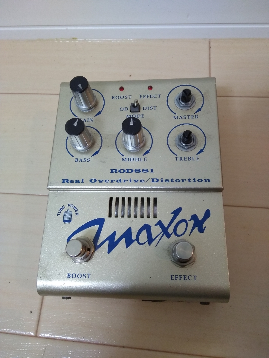 Maxon ROD881 Real Overdrive Distortion エレキギター エフェクター(オーバードライブ)｜売買された ...