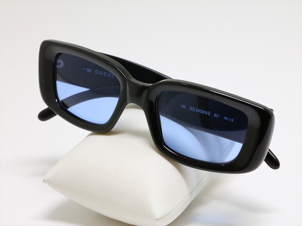 正規良品 GUCCI/グッチ GG2409 サングラス レディース サイドGロゴ 黒/ブラック ヲ067(サングラス)｜売買されたオークション情報、yahooの商品情報をアーカイブ公開 ...