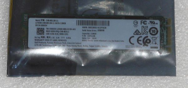 DELL LATITUDE 5480 4780 128GB SSD M.2 PCIe LITEON CV8-8E128-11 59X3V ...