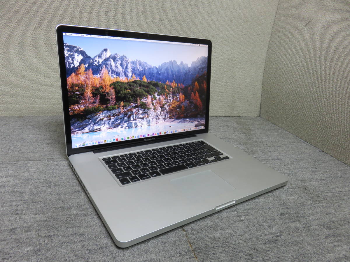 MacBook Pro A1297 17型 充放電68回 高速 Core i7 / 8GB / 1000GB ダブルMac OS X & Windows7 Adobe Office 付き ...
