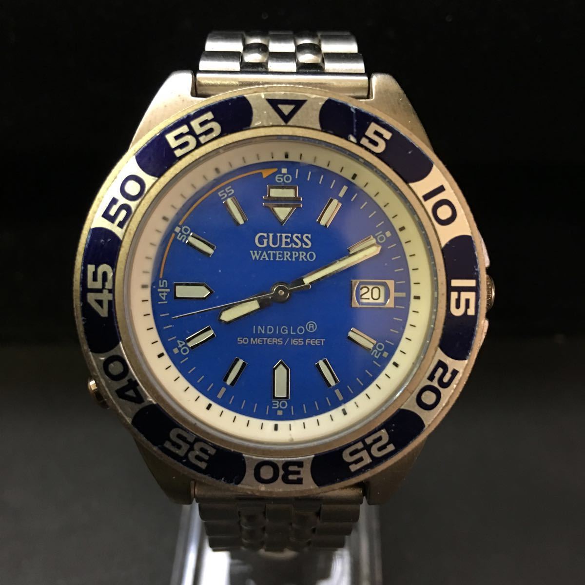 1円 GUESS WATERPRO ゲス メンズ クオーツ 腕時計(ゲス)｜売買されたオークション情報、yahooの商品情報をアーカイブ公開 ...