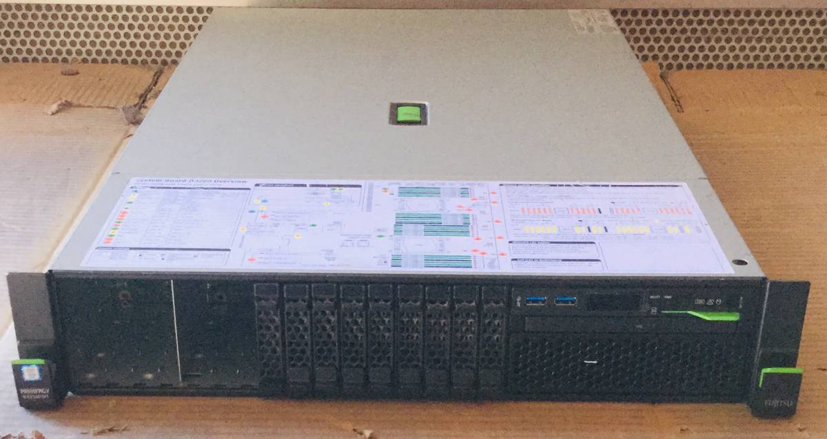 F01-L-08-③ FUJITSU PRIMERGY RX2540 M1 1点 通電OK(富士通)｜売買されたオークション情報、yahooの ...