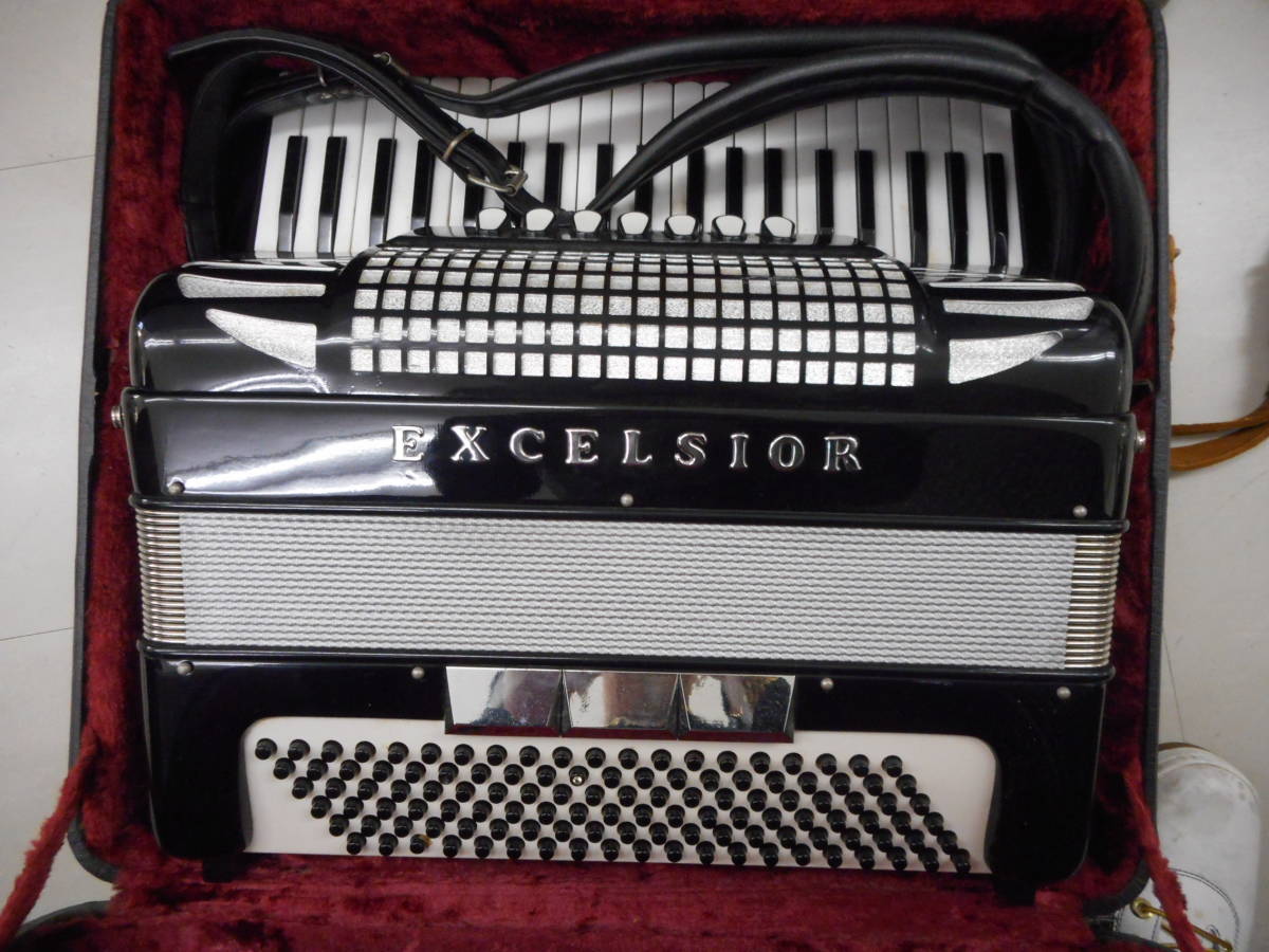 EXCELSIOR エキセルシャー Mod.408 イタリア製 ハードケース付き 山(アコーディオン)｜売買されたオークション情報、yahooの商品情報をアーカイブ公開 - オークファン ...