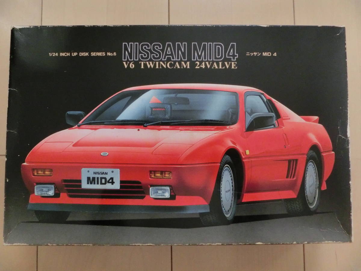 FUJIMI フジミ模型 1/24 インチアップディスクシリーズ No.6 NISSAN MID4 V6 TWINCAM 24VALVE 日産 ...