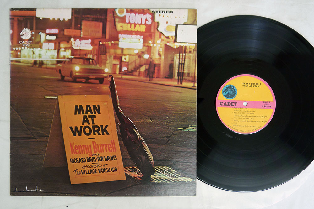 米 KENNY BURRELL/MAN AT WORK/CADET LPS-769(ジャズ一般)｜売買されたオークション情報、yahooの商品 ...