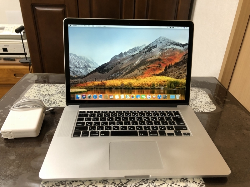 Apple MacBook Pro Retina A1398 Core i7-4870HQ/15インチ/Win10 Pro/Win7 Pro/16GB/超高速 PCIe SSD 512GB ...
