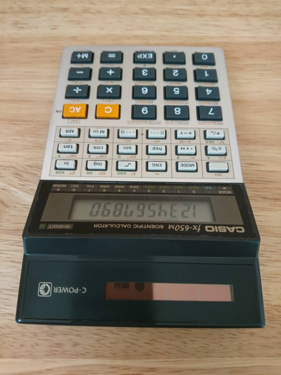 CASIO カシオ 関数電卓 fx-650m(カシオ)｜売買されたオークション情報、yahooの商品情報をアーカイブ公開 - オークファン ...