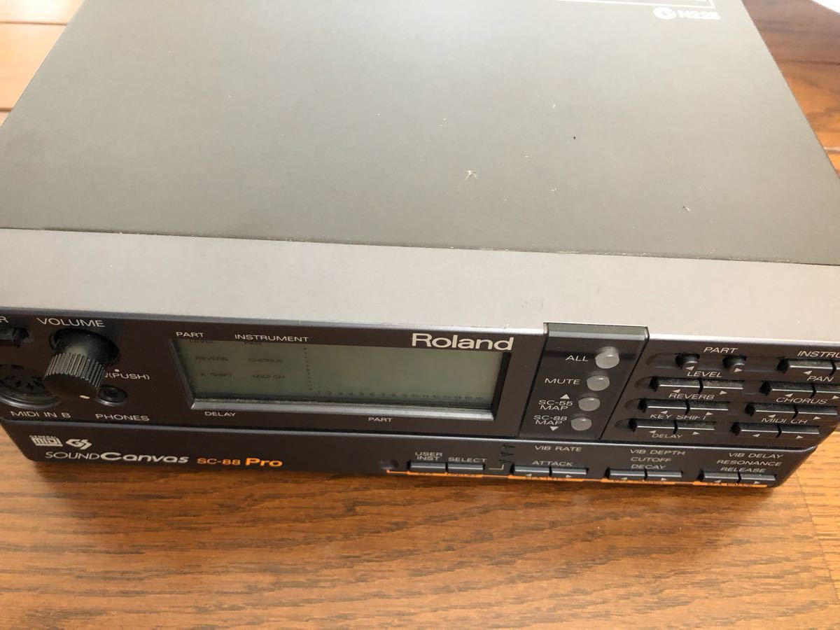 roland ローランド SC-88 PRO Sound Canvas SC88 Pro General MIDI based PCM ...