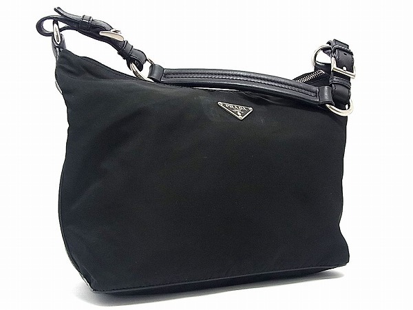 1円 PRADA プラダ ロゴ テスートナイロン×レザー ハンドバッグ ショルダーバッグ レディース ブラック A2005eS(ショルダーバッグ)｜売買されたオークション情報、yahooの商品 ...