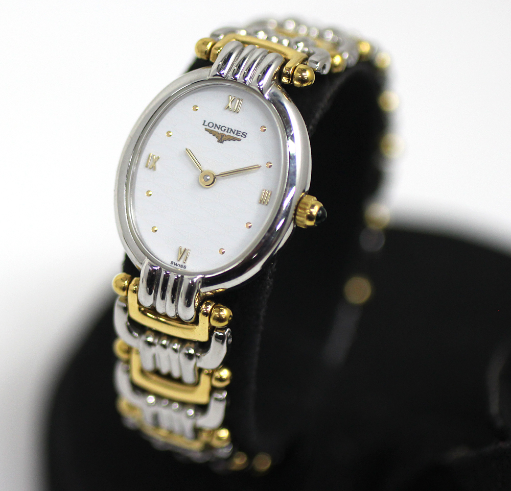 LONGINES ロンジン L6.202.3 SS/GP レディース クォーツ 腕時計 電池交換済み 管理番号 O-1.29 BA(その他 ...